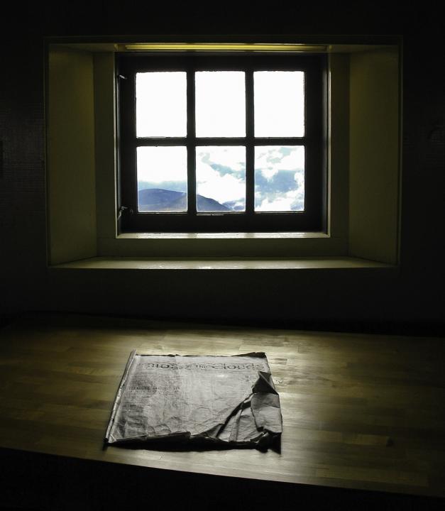 Window Light on Old Newspaper | Shutterbug